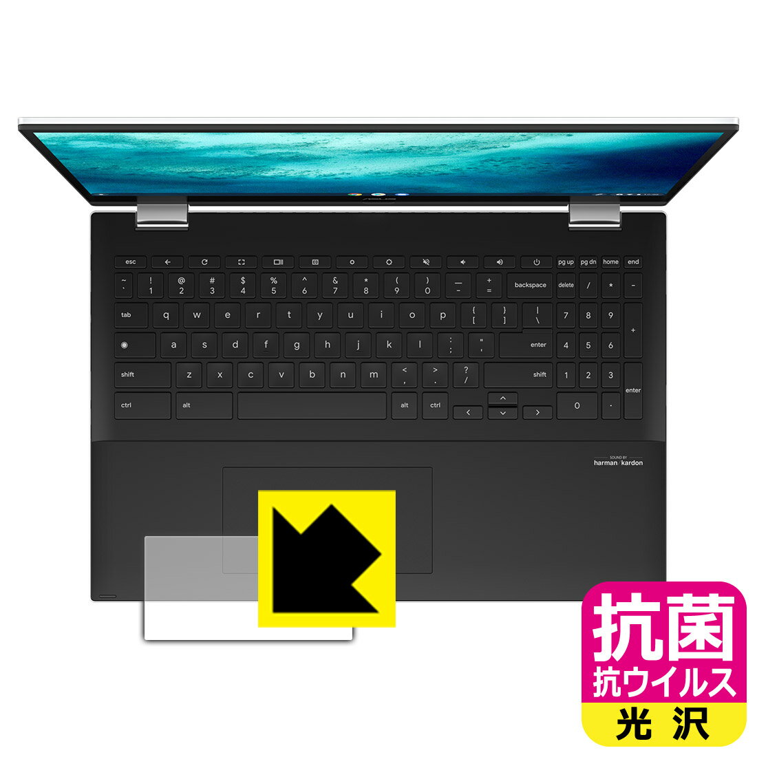 ●対応機種 : ASUS Chromebook Flip CX5 (CX5500FEA)●製品内容 : タッチパッド用1枚●※タッチパッド表面の仕上げの都合により、保護フィルムは完全に密着しません。貼りつきムラが目立つ場合があります。この点...