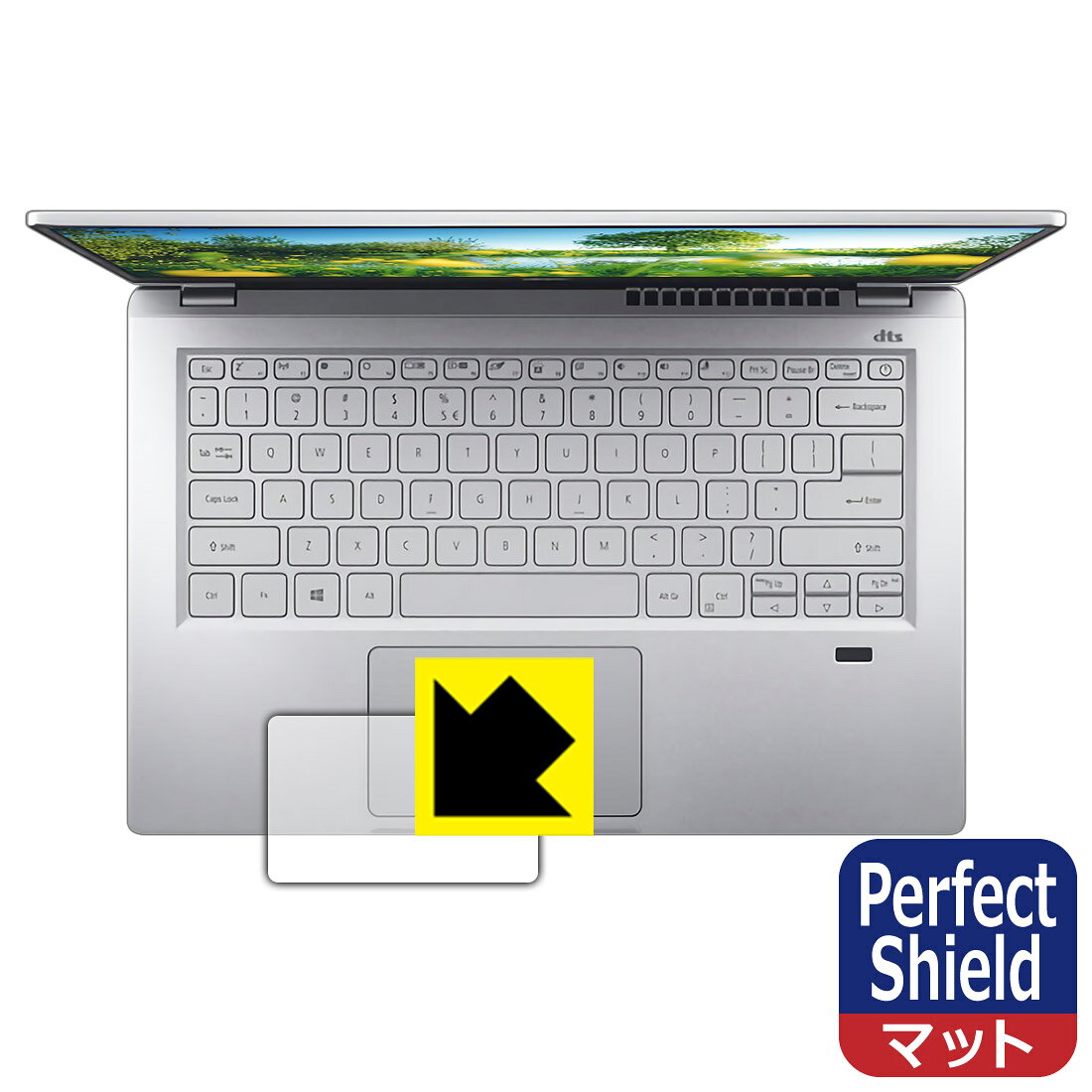 ●対応機種 : Acer Swift 3 (SF314-511-N58Yシリーズ SF314-511-N58Y/SF, SF314-511-N58Y/S)●製品内容 : タッチパッド用1枚●「Perfect Shield」は画面の反射を抑え...