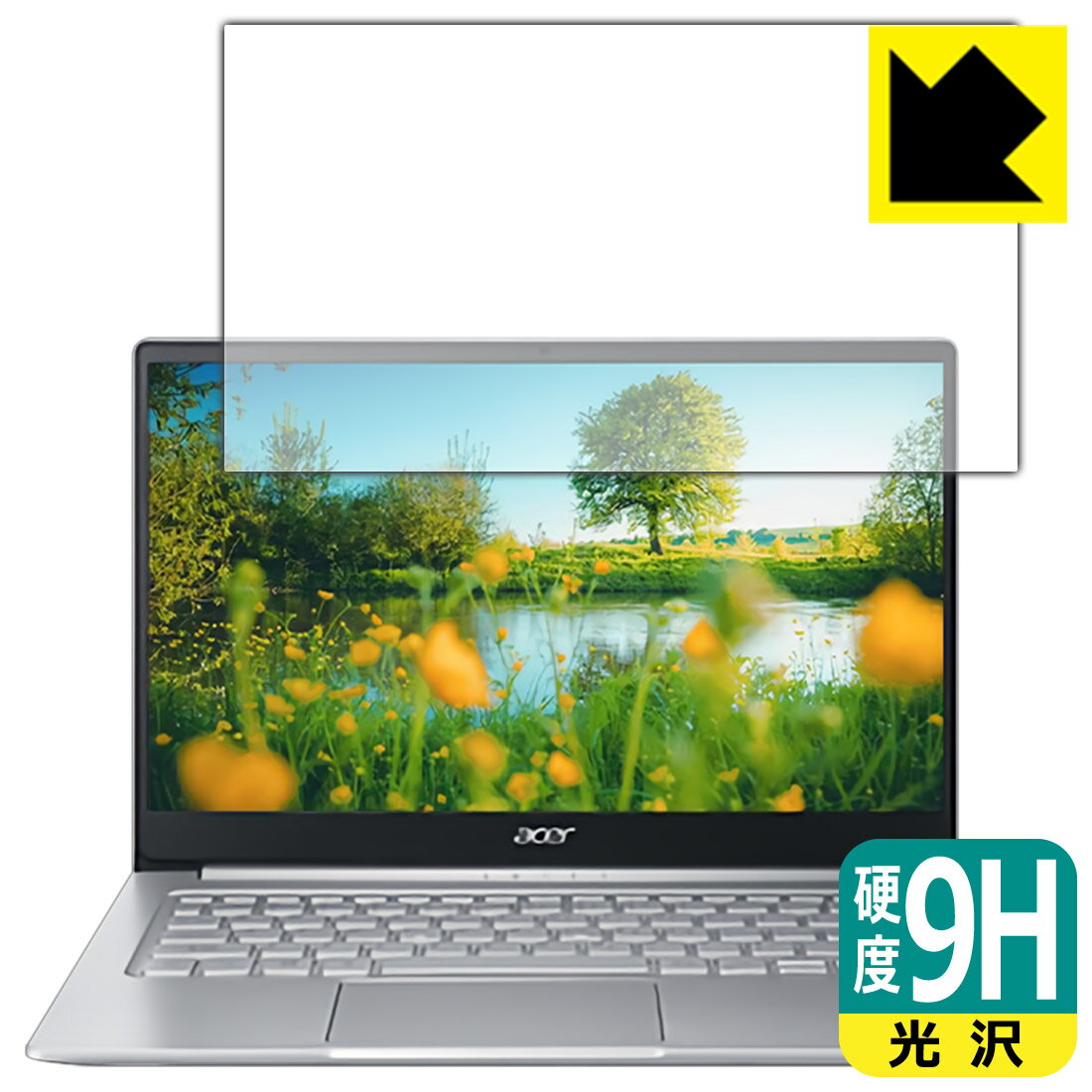 ●対応機種 : Acer Swift 3 (SF314-59-H58Uシリーズ SF314-59-H58U/SF, SF314-59-H58U/S)●製品内容 : 液晶用1枚●柔軟性があり、ガラスフィルムのように衝撃を受けても割れない『9H...