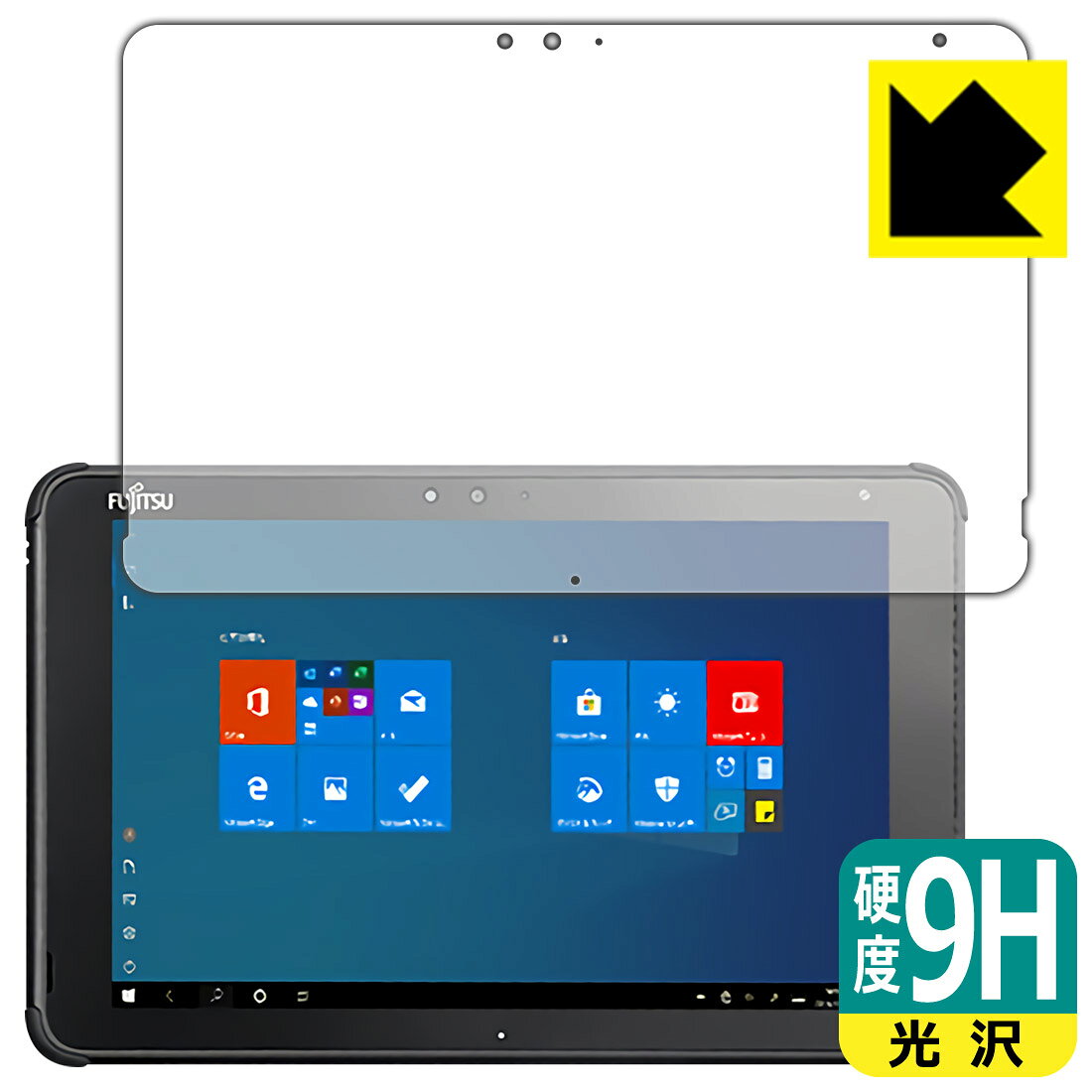 ●対応機種 : 富士通 ARROWS Tab (アローズ タブ) Qシリーズ Q5010 / Q5011●内容量 : 1枚●柔軟性があり、ガラスフィルムのように衝撃を受けても割れない『9H高硬度保護フィルム』 ●安心の国産素材を使用。日本国...