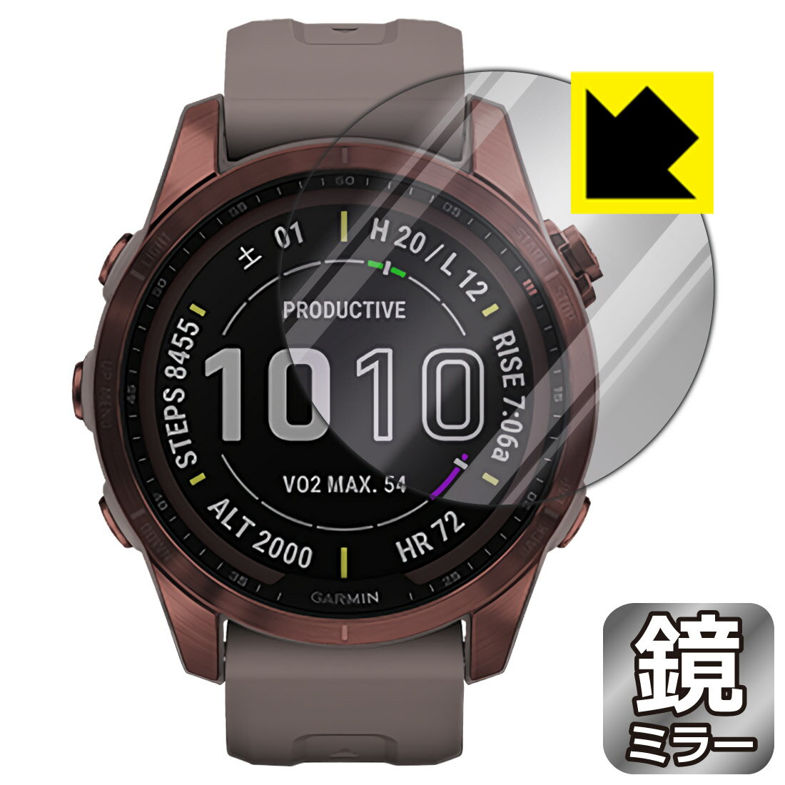 ●対応機種 : GARMIN fenix 7S / fenix 7S Sapphire Dual Power●内容量 : 1枚●画面が鏡になり、機器の画面でさりげなく身だしなみチェック！のぞき見防止にも！●安心の国産素材を使用。日本国内の自...