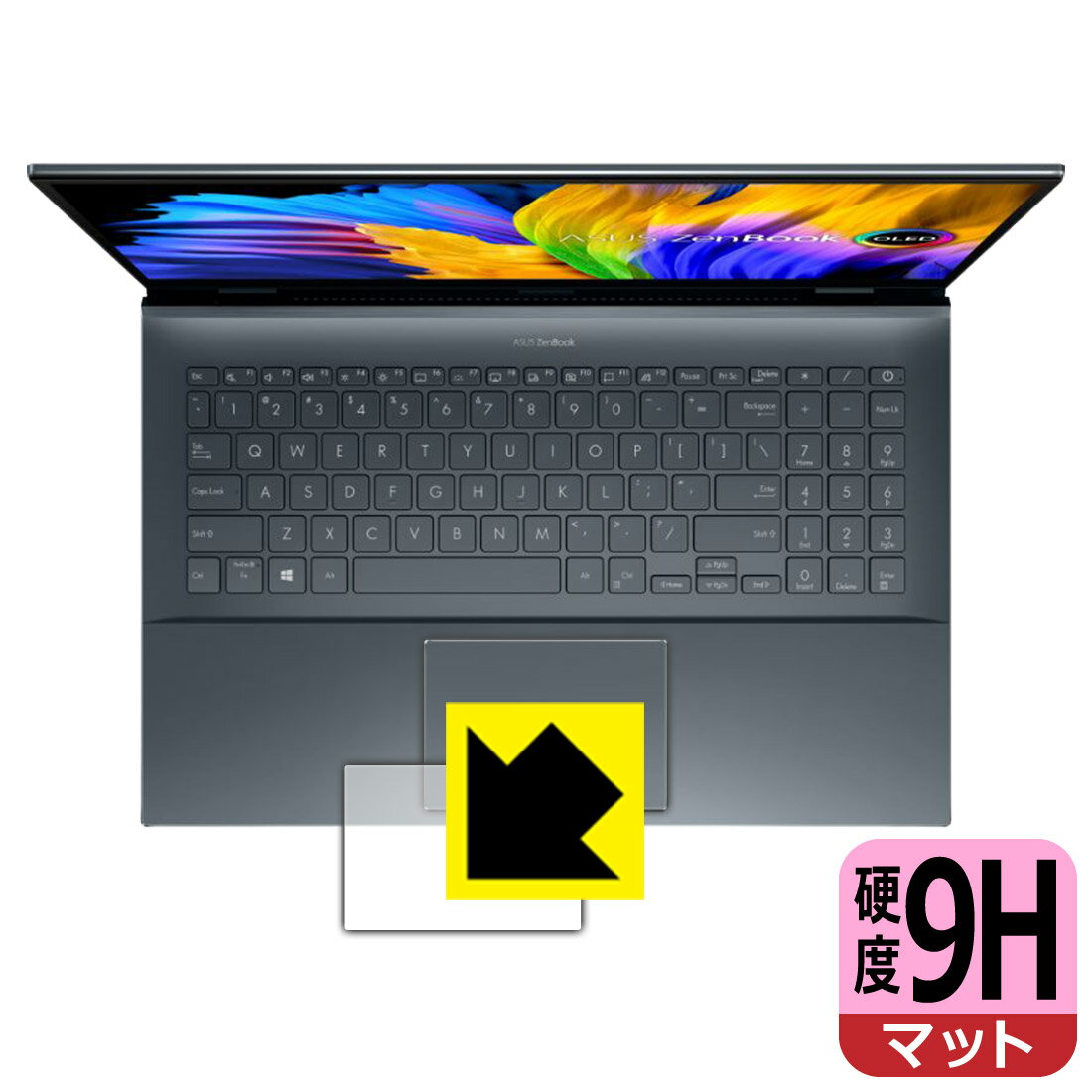 ●対応機種 : ASUS Zenbook Pro 15 OLED (UM535QA)●製品内容 : タッチパッド用1枚●柔軟性があり、ガラスフィルムのように衝撃を受けても割れない『9H高硬度【反射低減】保護フィルム』 ●安心の国産素材を使用...