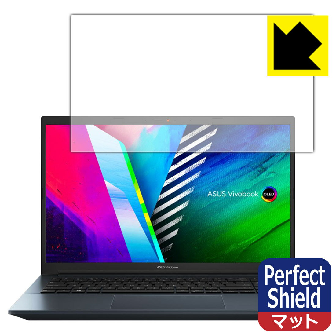 ●対応機種 : ASUS Vivobook Pro 15 OLED (K3500 / M3500)●製品内容 : 液晶用1枚●「Perfect Shield」は画面の反射を抑え、指のすべりもなめらかな指紋や皮脂汚れがつきにくい『アンチグレア...