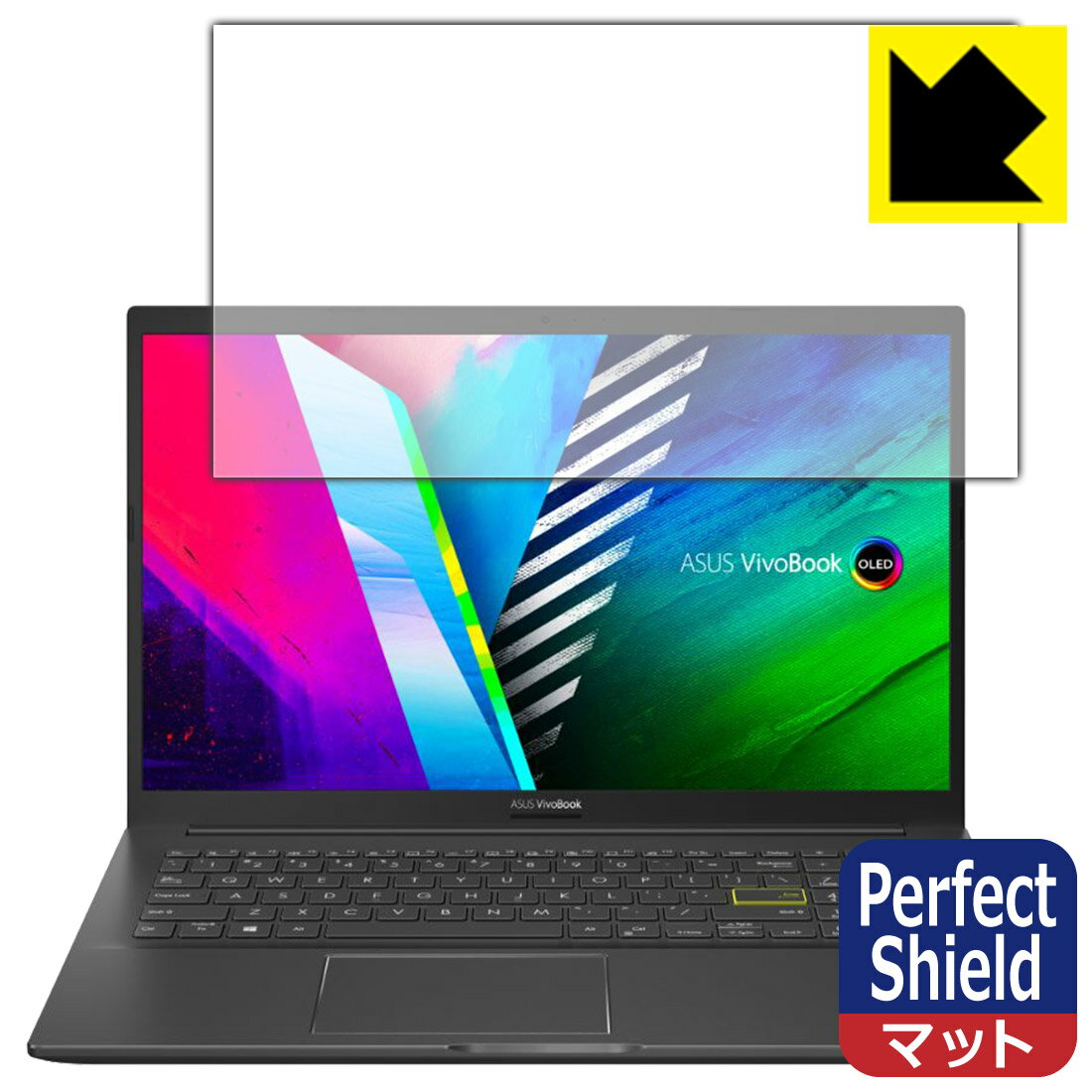 ●対応機種 : ASUS Vivobook 15 OLED (K513EA)●製品内容 : 液晶用1枚●「Perfect Shield」は画面の反射を抑え、指のすべりもなめらかな指紋や皮脂汚れがつきにくい『アンチグレアタイプ(非光沢)の保護...
