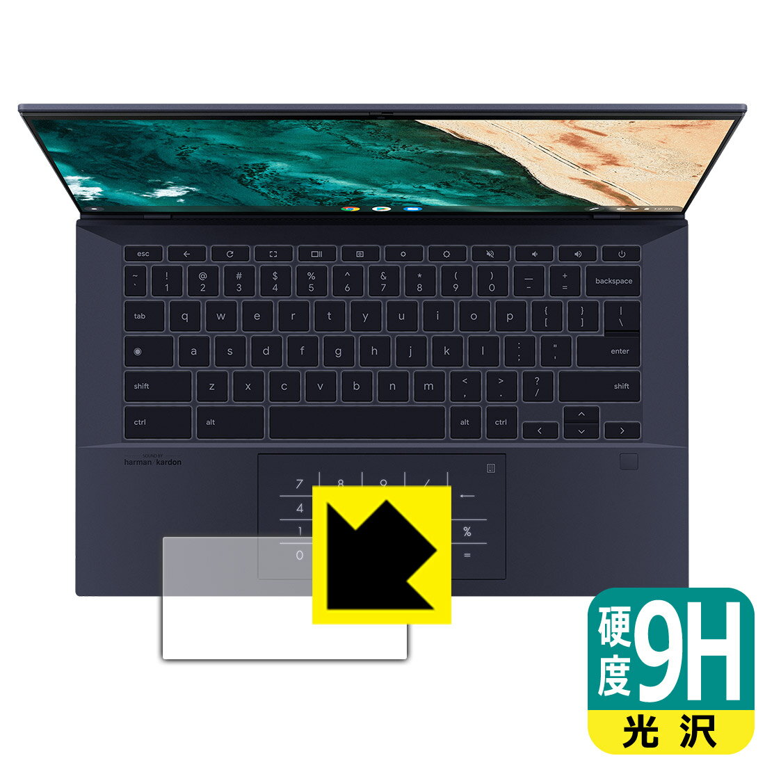 ●対応機種 : ASUS Chromebook CX9 (CX9400CEA)●製品内容 : タッチパッド用1枚●柔軟性があり、ガラスフィルムのように衝撃を受けても割れない『9H高硬度保護フィルム』 ●安心の国産素材を使用。日本国内の自社工...