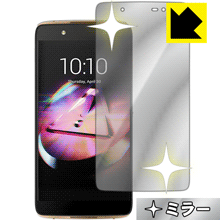 ※対応機種 : alcatel IDOL4※製品内容 : 前面用1枚※写真はイメージです。「Mirror Shield」は、画面が鏡に早変わりし、のぞき見が防止できる『ミラータイプ液晶保護フィルム』です。●液晶画面が鏡に早変わり！液晶画面の...