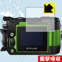 ※対応機種 : OLYMPUS STYLUS TG-Tracker 防水デジタルカメラ※写真はイメージです。特殊素材がしっかりと衝撃を吸収し、機器へのダメージをやわらげ、液晶画面をキズや衝撃から守ることができる『衝撃吸収保護フィルム』です。...