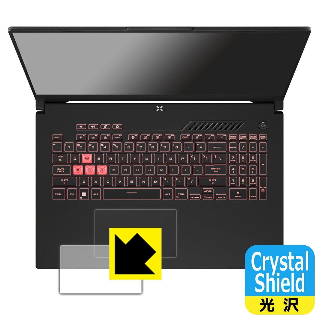 ●対応機種 : ASUS TUF Gaming A17 (2022) FA707R (FA707RC / FA707RE)専用の商品です。●製品内容 : タッチパッド用1枚●「Crystal Shield」は高い透明度と光沢感で、保護フィル...