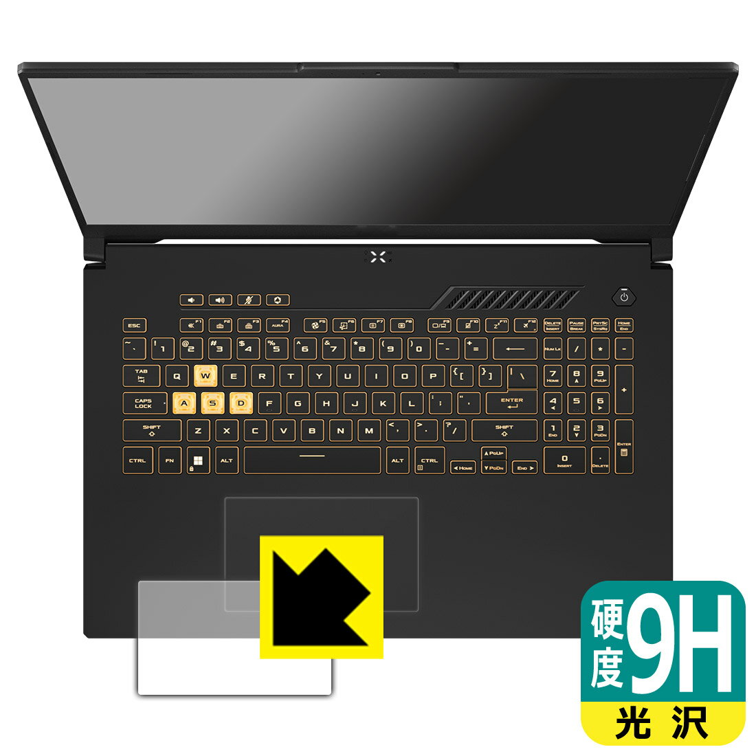 ●対応機種 : ASUS TUF Gaming F17 (2022) FX707ZR専用の商品です。●製品内容 : タッチパッド用1枚●柔軟性があり、ガラスフィルムのように衝撃を受けても割れない『9H高硬度保護フィルム』 ●安心の国産素材を...