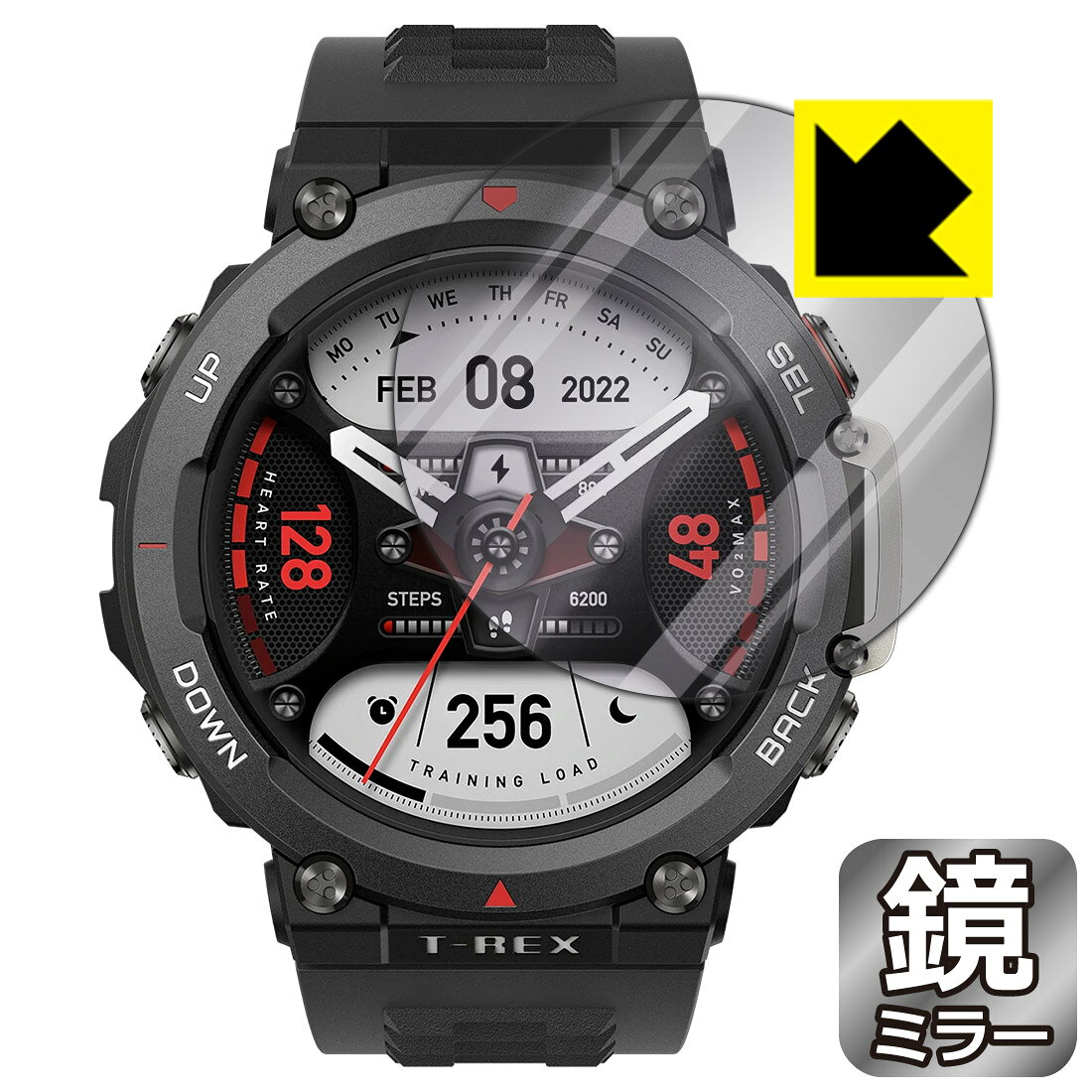 ●対応機種 : Zepp Health Amazfit T-Rex 2専用の商品です。●内容量 : 1枚●画面が鏡になり、機器の画面でさりげなく身だしなみチェック！のぞき見防止にも！●安心の国産素材を使用。日本国内の自社工場で製造し出荷して...