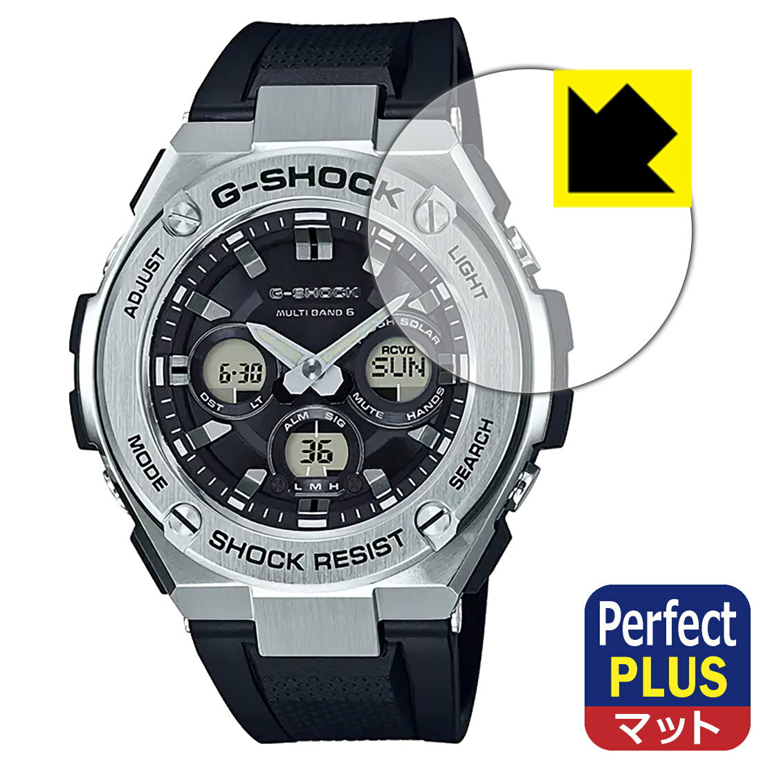 ●対応機種 : G-SHOCK G-STEEL GST-W310シリーズ専用の商品です。●製品内容 : 画面用フィルム1枚・クリーニングワイプ1個●「Perfect Shield Plus」は画面の反射を強く抑え、指のすべりもなめらかな指紋...