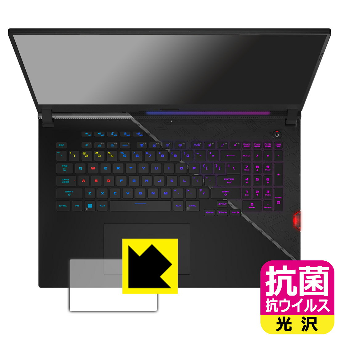 ●対応機種 : ASUS ROG Strix SCAR 17 SE (2022) G733CX専用の商品です。●製品内容 : タッチパッド用フィルム1枚・クリーニングワイプ1個●※タッチパッド表面の仕上げの都合により、保護フィルムは完全に密...