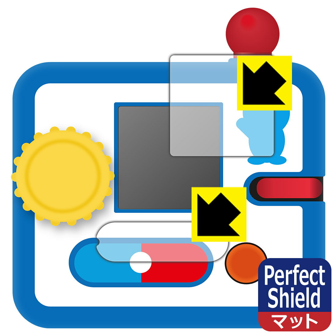 ●対応機種 : タカラトミー POCHI-CACHA ドラえもん (ポチカチャ ドラえもん)専用の保護フィルムです。●製品内容 : 画面用/スライドパッド用フィルム1セット・クリーニングワイプ1個●※このページに記載されている会社名や製品名...