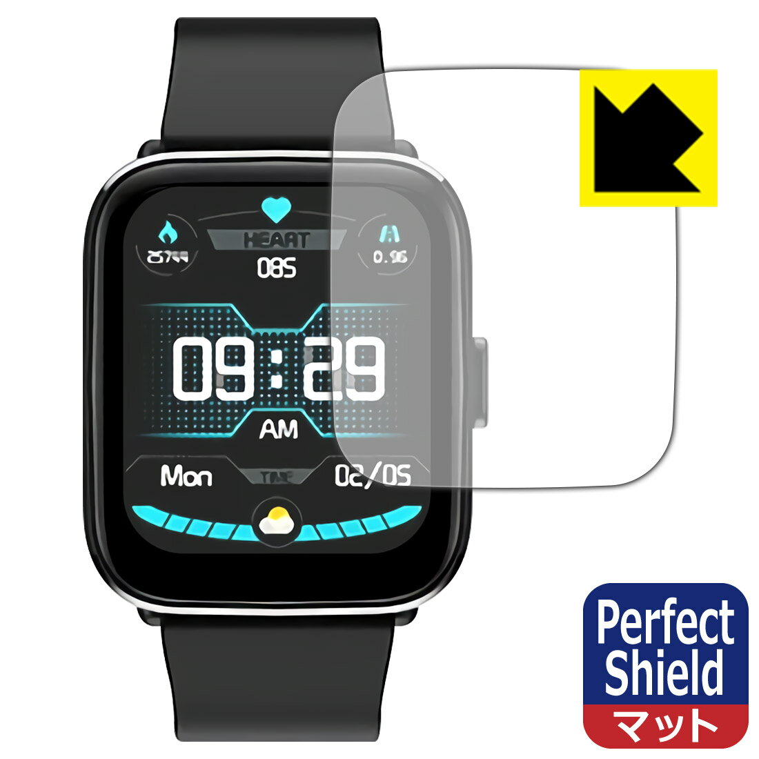 ●対応機種 : G12 Pro スマートウォッチ専用の商品です。●製品内容 : 画面用フィルム1枚・クリーニングワイプ1個●※この機器は周辺部が曲面となったラウンド仕様のため、保護フィルムを端まで貼ることができません。(表示部分はカバーして...