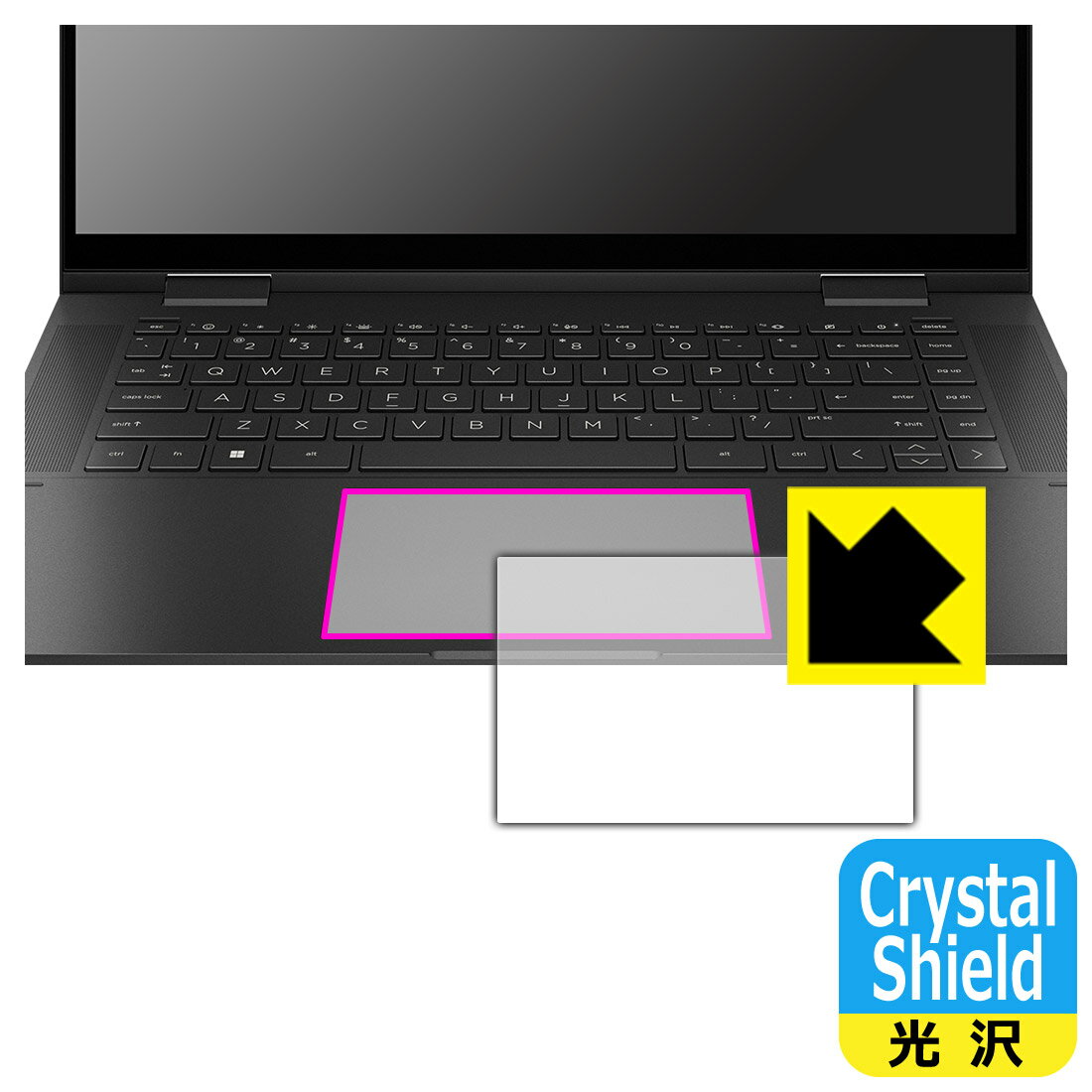 ●対応機種 : HP ENVY x360 15-ey0000シリーズ / 15-ew0000シリーズ専用の商品です。●製品内容 : イメージパッド用フィルム1枚・クリーニングワイプ1個●「Crystal Shield」は高い透明度と光沢感で...