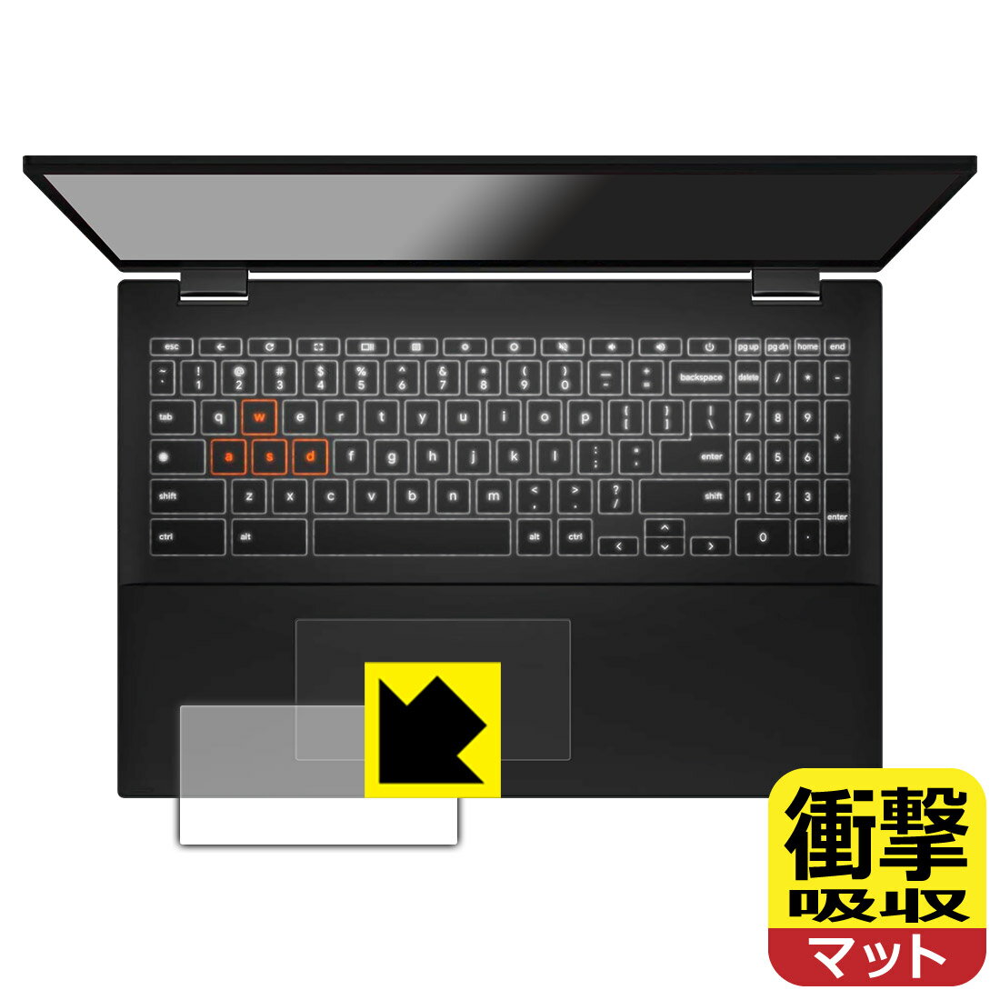 ●対応機種 : ASUS Chromebook Vibe CX55 Flip (CX5501FEA)専用の商品です。●製品内容 : タッチパッド用フィルム1枚・クリーニングワイプ1個●※タッチパッド表面の仕上げの都合により、保護フィルムは完...