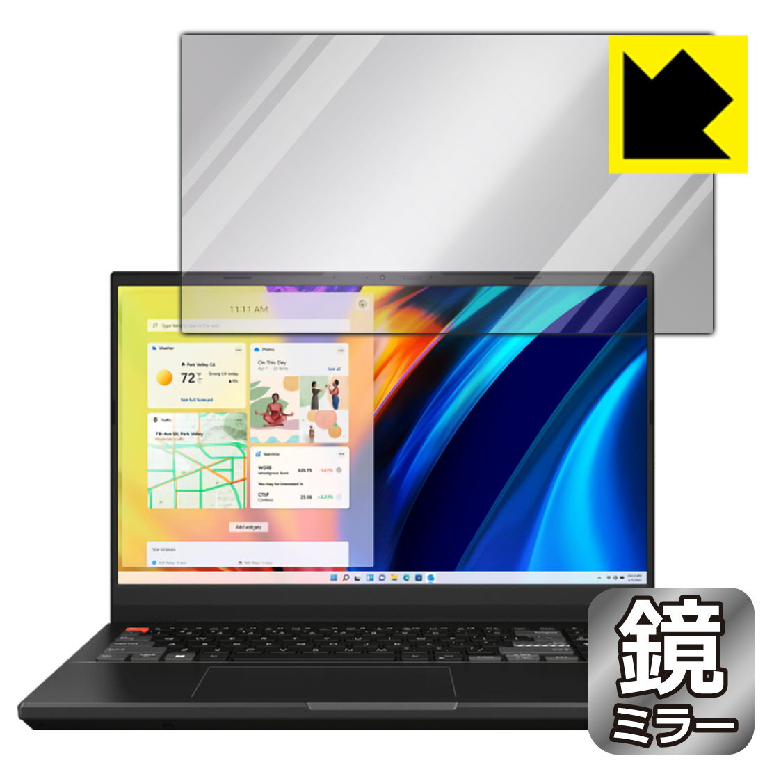●対応機種 : ASUS VivoBook Pro 15X OLED (K6501ZM)専用の商品です。●製品内容 : 画面用フィルム1枚・クリーニングワイプ1個●画面が鏡になり、機器の画面でさりげなく身だしなみチェック！のぞき見防止にも！...