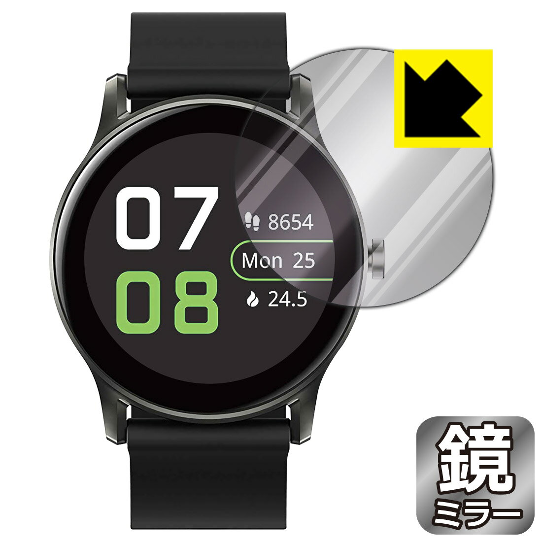 ●対応機種 : SOUNDPEATS Watch2専用の商品です。●製品内容 : 画面用フィルム1枚・クリーニングワイプ1個●※この機器は周辺部が曲面となったラウンド仕様のため、保護フィルムを端まで貼ることができません。(表示部分はカバーし...