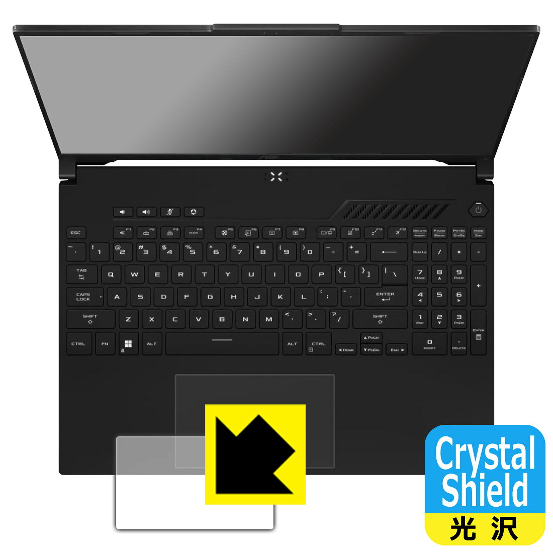 ●対応機種 : ASUS TUF Gaming A16 Advantage Edition (2023) FA617NS / FA617XS専用の商品です。●製品内容 : タッチパッド用フィルム3枚・クリーニングワイプ1個●「Crystal...