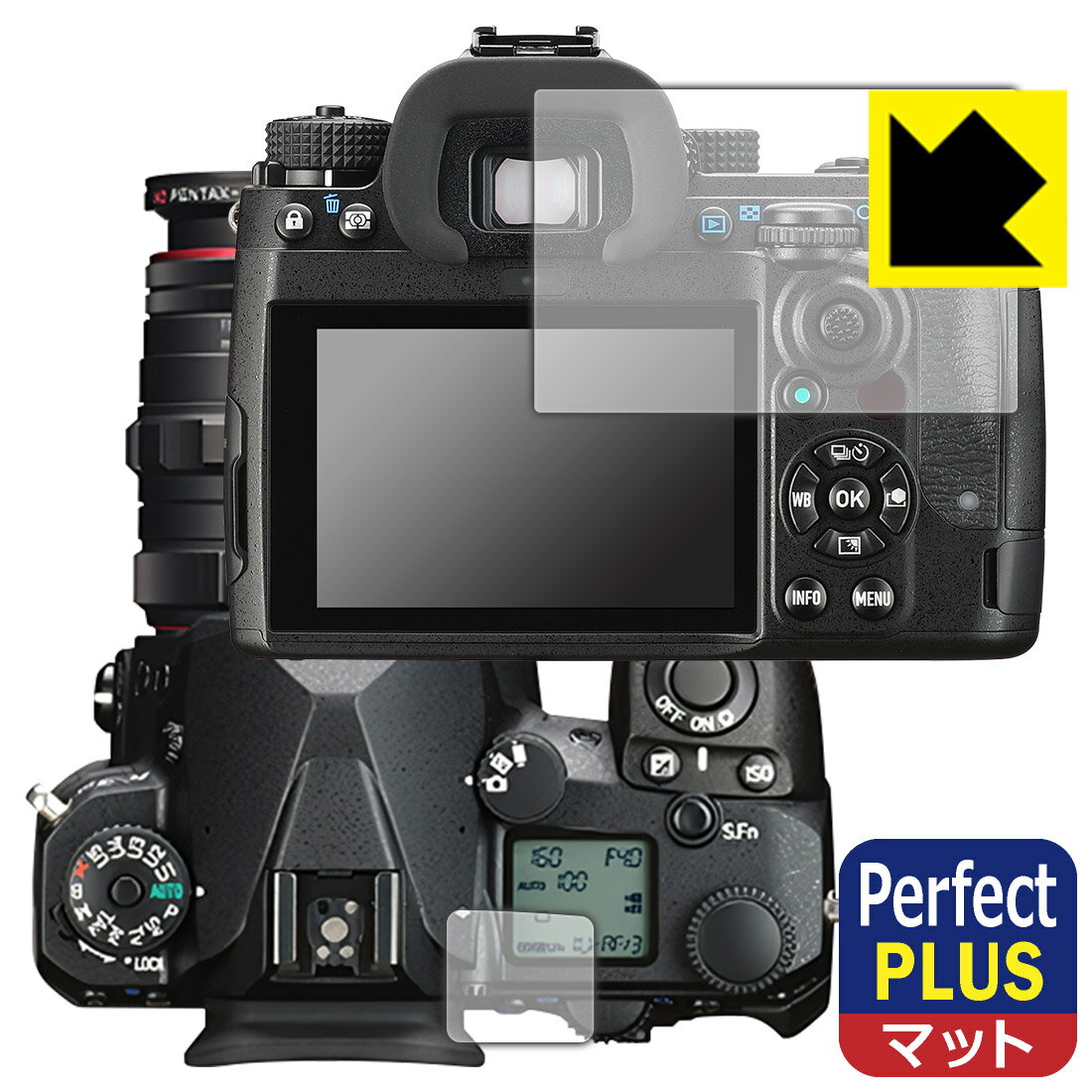 ●対応機種 : PENTAX K-3 Mark III / K-3 Mark III Monochrome デジタル一眼レフカメラ専用の商品です。●製品内容 : メイン画面用フィルム1枚・サブ画面用フィルム1枚・クリーニングワイプ1個●「P...