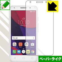 ※対応機種 : alcatel PIXI 4※写真はイメージです。紙のような描き心地を実現する『ペーパーライク保護フィルム』です。 ●表面の特殊加工により、鉛筆で紙に書いているような描き心地を実現！板状タブレットの場合は紙を敷いて使用されて...