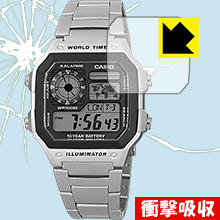 ※対応機種 : CASIO 腕時計 AE-1200WH※写真はイメージです。特殊素材がしっかりと衝撃を吸収し、機器へのダメージをやわらげ、液晶画面をキズや衝撃から守ることができる『衝撃吸収保護フィルム』です。 ●衝撃を吸収して機器を保護特殊...