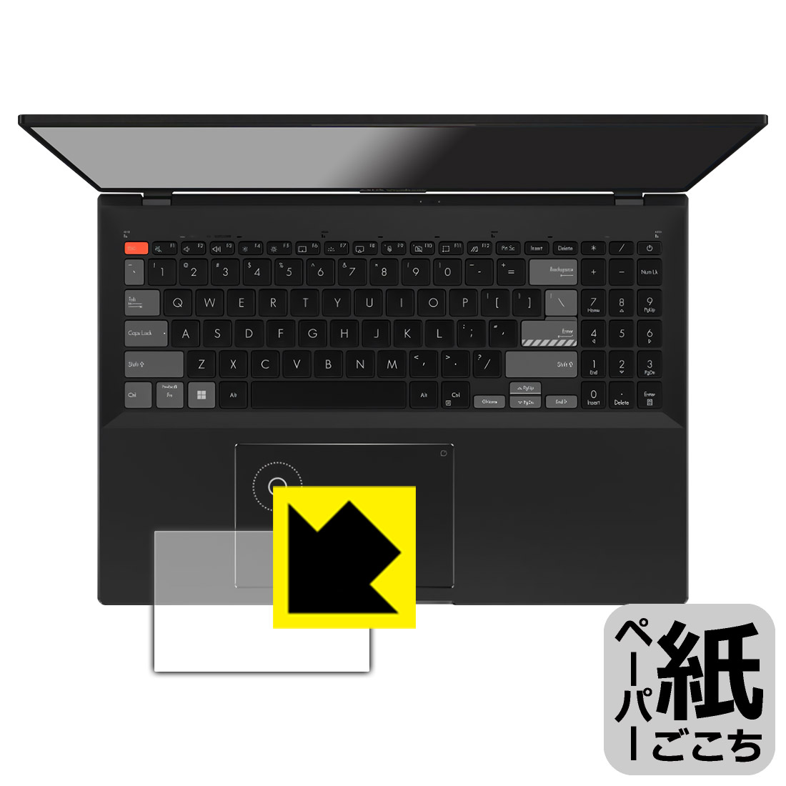 ●対応機種 : ASUS VivoBook Pro 16X OLED (N7601ZM/N7601ZW)専用の商品です。●製品内容 : タッチパッド用フィルム1枚・クリーニングワイプ1個●紙に書くような描き心地を実現する、ペーパーテクスチャ...