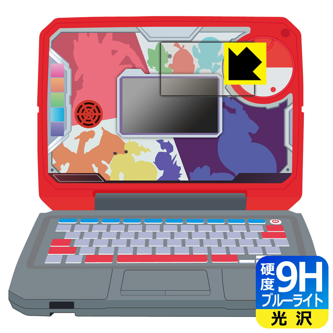 対応機種●対応機種 : セガトイズ ポケモンスタディ 光るぜっ！ポケモンタイピングPC専用の保護フィルムです。●製品内容 : 画面用フィルム1枚・クリーニングワイプ1個●※このページに記載されている会社名や製品名、対応機種名などは各社の商標...