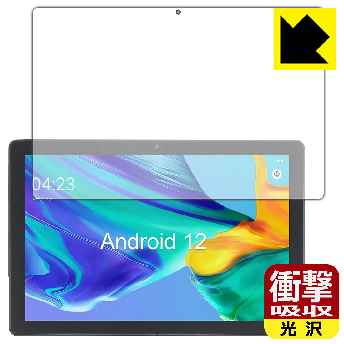 対応機種●対応機種 : BAKEN 10.1インチ タブレット L10専用の商品です。●製品内容 : 画面用フィルム1枚・クリーニングワイプ1個●特殊素材の衝撃吸収層が外部からの衝撃を吸収し、機器へのダメージをやわらげます。『衝撃吸収(光沢...