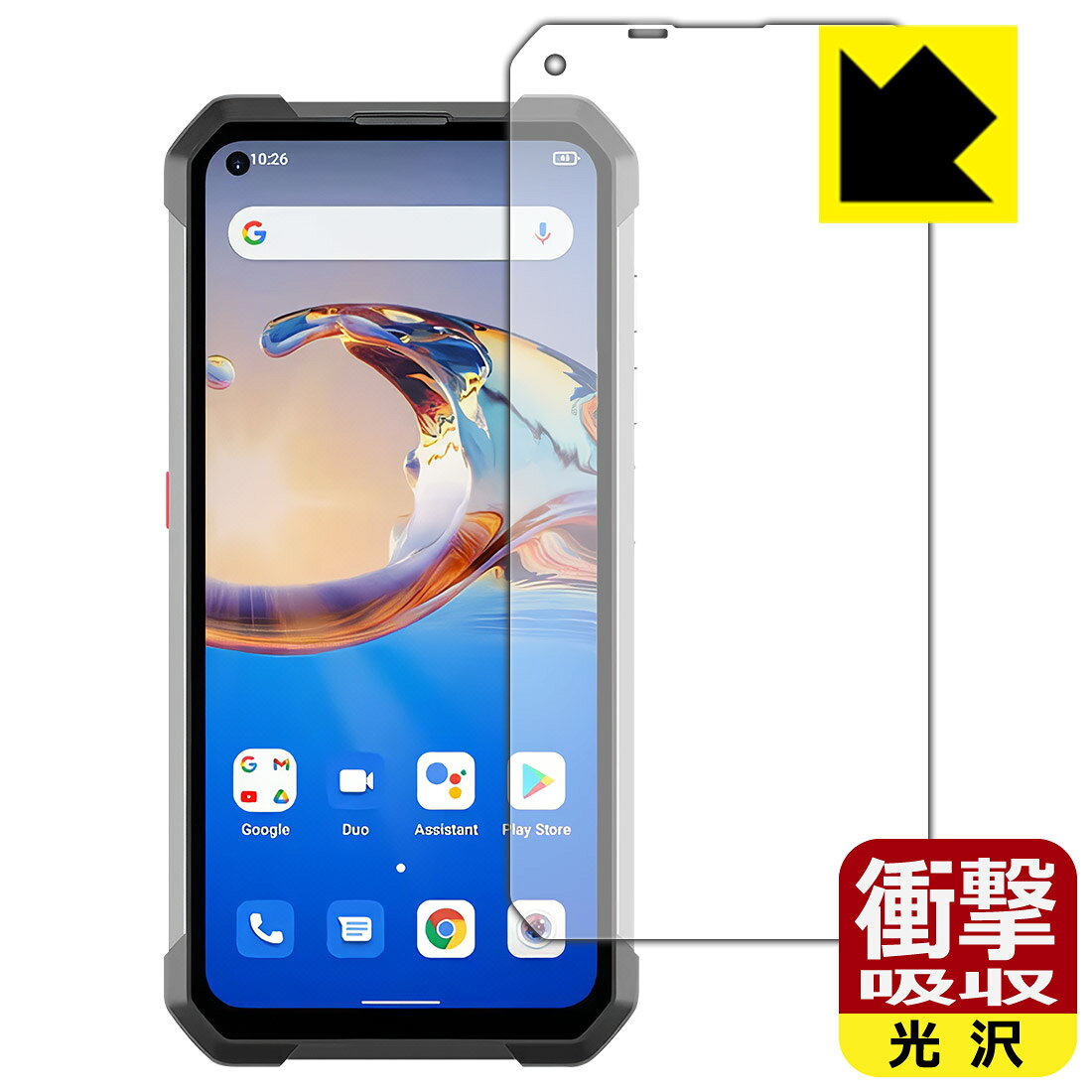 対応機種●対応機種 : Unihertz Tank専用の商品です。●製品内容 : 画面用フィルム1枚・クリーニングワイプ1個●特殊素材の衝撃吸収層が外部からの衝撃を吸収し、機器へのダメージをやわらげます。『衝撃吸収(光沢)の保護フィルム』●...