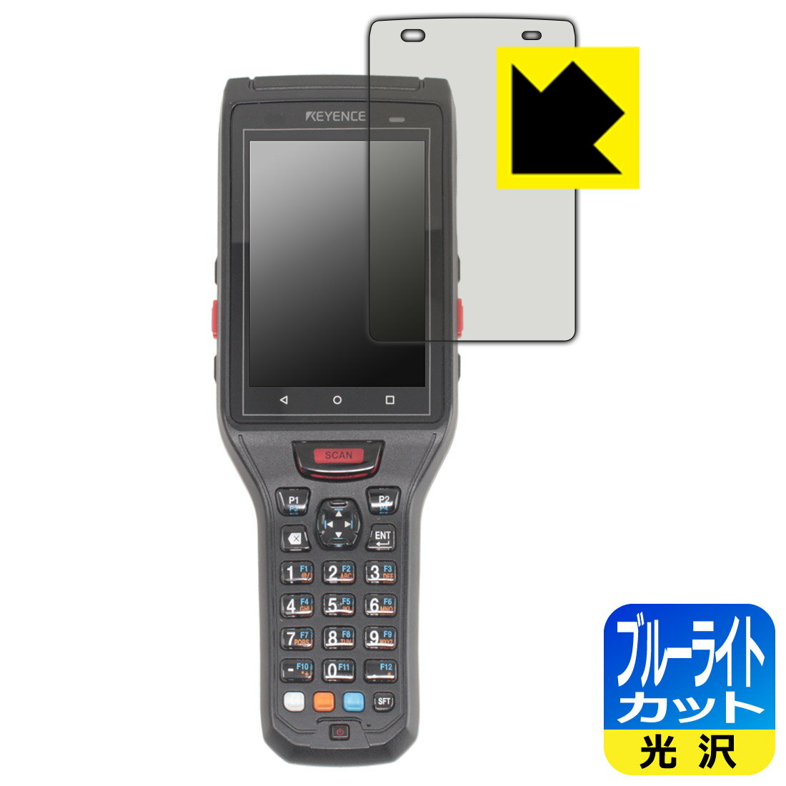 対応機種●対応機種 : キーエンス(KEYENCE) ハンディターミナル BT-A500シリーズ専用の保護フィルムです。●製品内容 : ディスプレイ用フィルム1枚・クリーニングワイプ1個●目に有害といわれるブルーライトを35%カット！目に優...