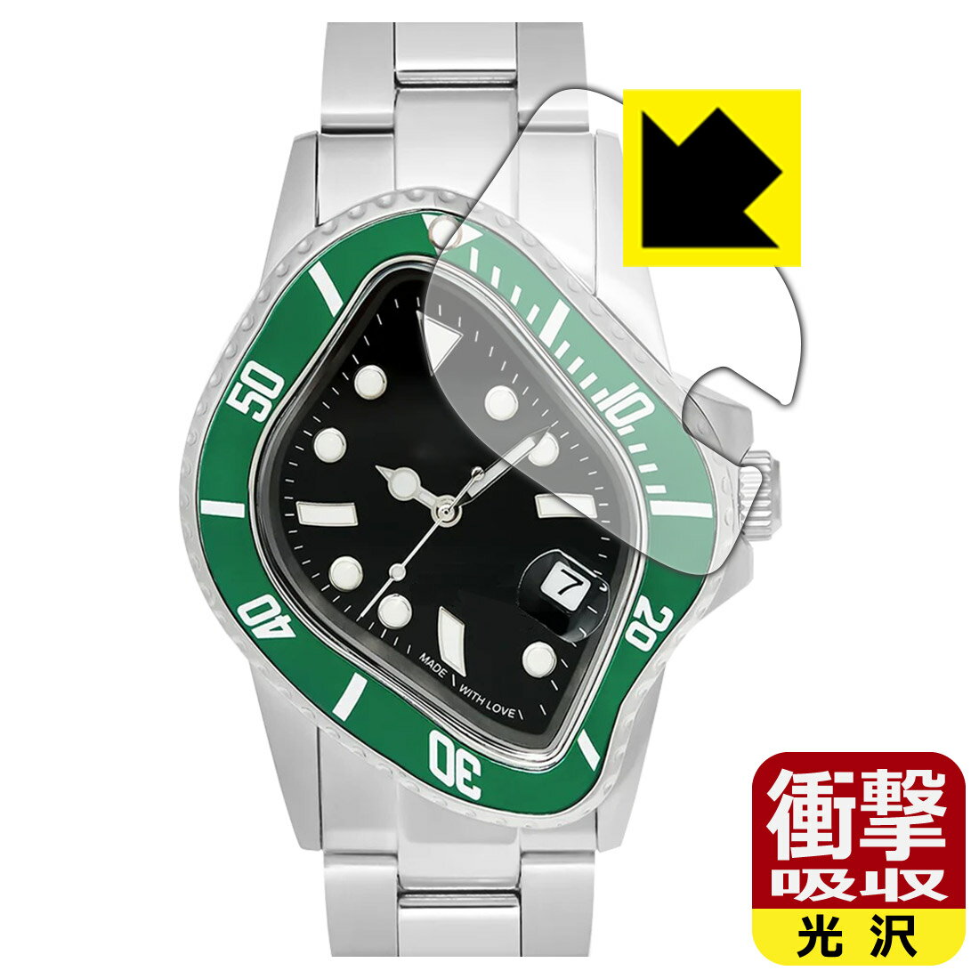 対応機種●対応機種 : LAARVEE PEA001専用の商品です。●製品内容 : 風防用フィルム1枚・クリーニングワイプ1個●特殊素材の衝撃吸収層が外部からの衝撃を吸収し、機器へのダメージをやわらげます。『衝撃吸収(光沢)の保護フィルム』...