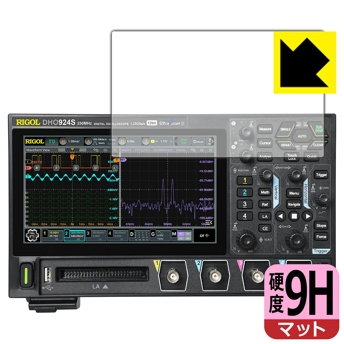 対応機種●対応機種 : RIGOL デジタル・オシロスコープ DHO900シリーズ (DHO914 / DHO914S / DHO924 / DHO924S)専用の商品です。●製品内容 : 画面用フィルム1枚・クリーニングワイプ1個●柔軟性...