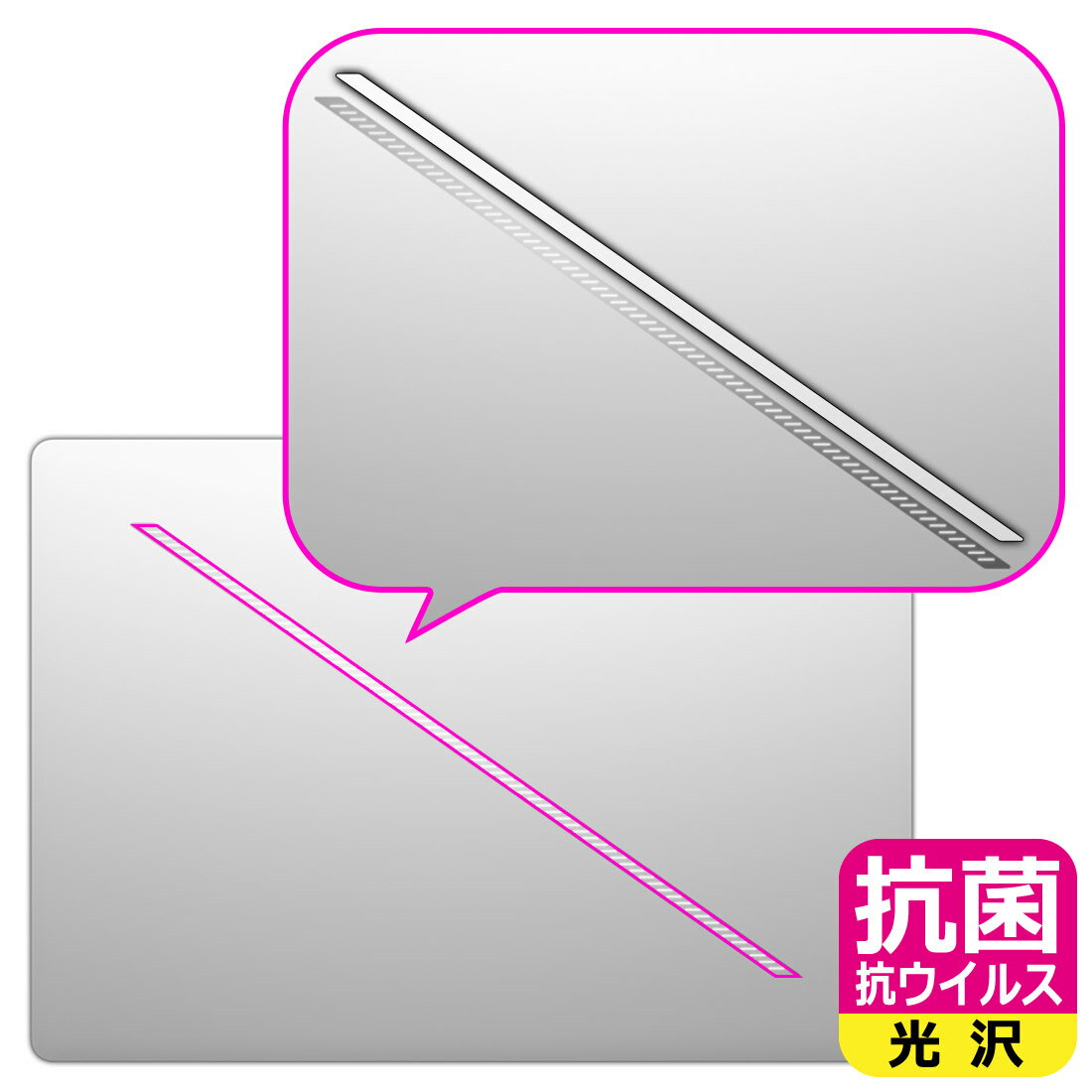 対応機種●対応機種 : ASUS ROG Zephyrus G14 (2024) GA403UI / GA403UV専用の商品です。●製品内容 : スラッシュライティング用フィルム1枚・クリーニングワイプ1個●高い除菌性能が長期間持続！『抗...