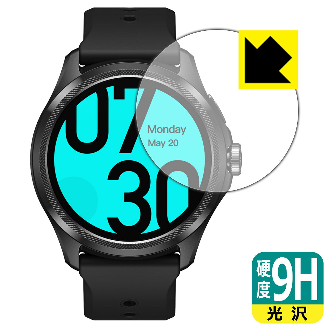 対応機種●対応機種 : TicWatch Pro 5専用の商品です。●製品内容 : 画面用フィルム1枚・クリーニングワイプ1個●柔軟性があり、ガラスフィルムのように衝撃を受けても割れない！スリキズ防止にもなる『9H高硬度(光沢)の保護フィル...