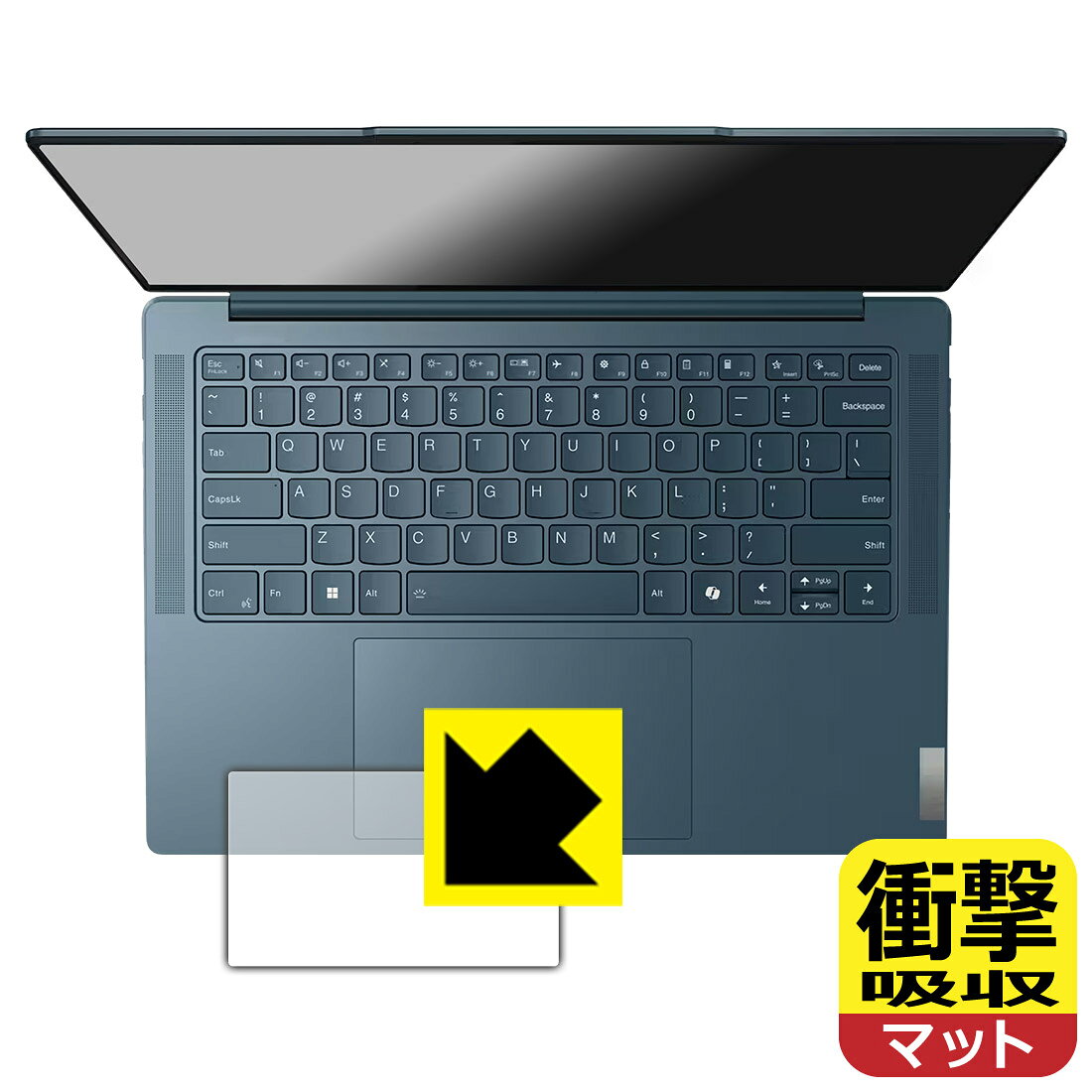 対応機種●対応機種 : Lenovo Yoga Pro 7 Gen 9 (14型)専用の商品です。●製品内容 : タッチパッド用フィルム1枚・クリーニングワイプ1個●特殊素材の衝撃吸収層が外部からの衝撃を吸収し、機器へのダメージをやわらげま...