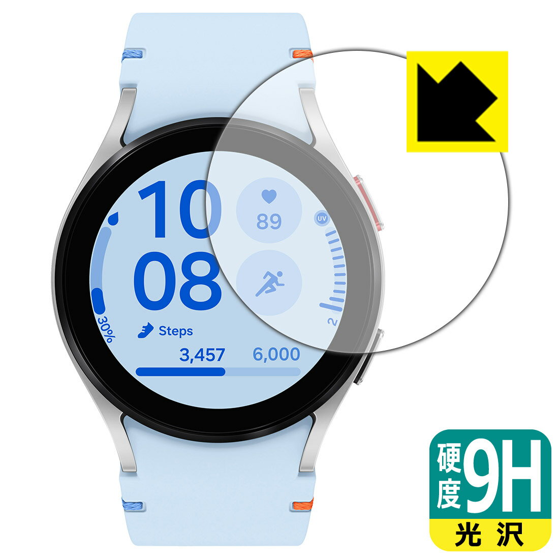 対応機種●対応機種 : Samsung Galaxy Watch FE専用の商品です。 (ギャラクシーウォッチFE)●製品内容 : 画面用フィルム1枚・クリーニングワイプ1個●柔軟性があり、ガラスフィルムのように衝撃を受けても割れない！スリ...