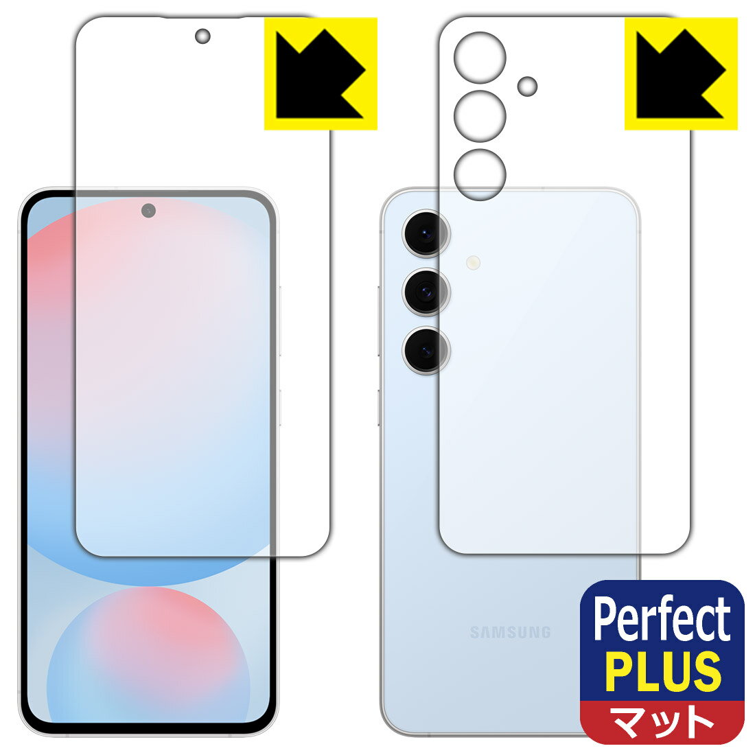 対応機種●対応機種 : Samsung Galaxy S24 FE (au SCG30 / SIMフリー SM-S721Q)専用の商品です。 (ギャラクシー S24 FE)●製品内容 : 画面用フィルム1枚・背面用フィルム1枚・クリーニング...