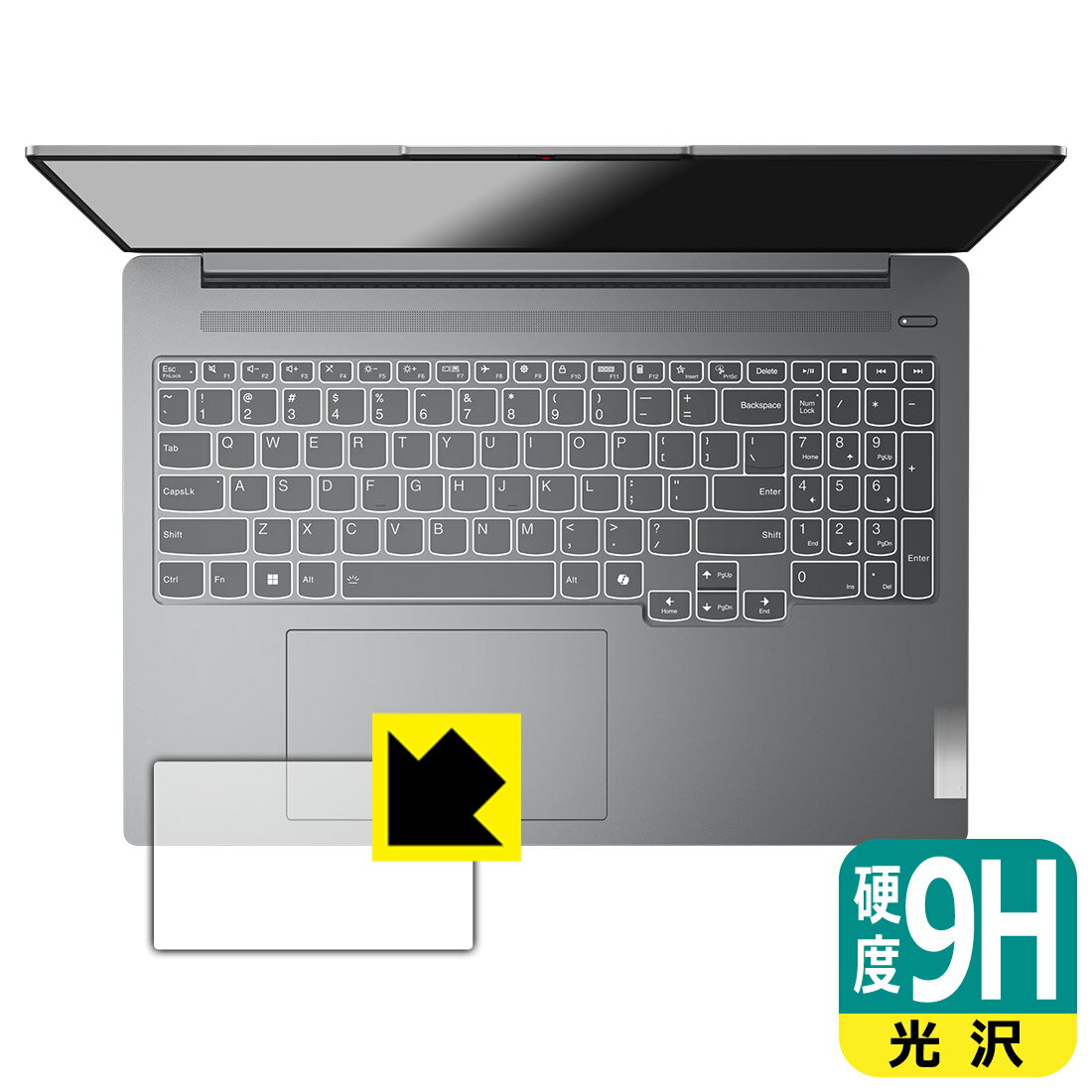 対応機種●対応機種 : Lenovo IdeaPad Pro 5i Gen 9 (16型)専用の商品です。●製品内容 : タッチパッド用フィルム1枚・クリーニングワイプ1個●柔軟性があり、ガラスフィルムのように衝撃を受けても割れない！スリキ...