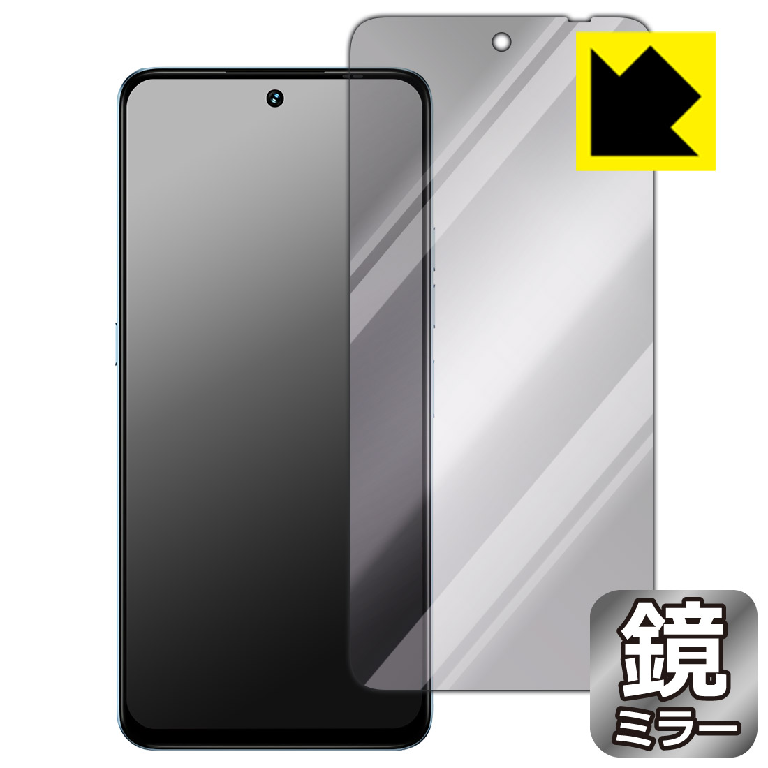 対応機種●対応機種 : UMIDIGI Note 100 5G専用の商品です。●製品内容 : 画面用フィルム1枚・クリーニングワイプ1個●画面が消えると鏡になり、さりげなく身だしなみチェック！のぞき見防止にも！『ミラータイプの保護フィルム』...