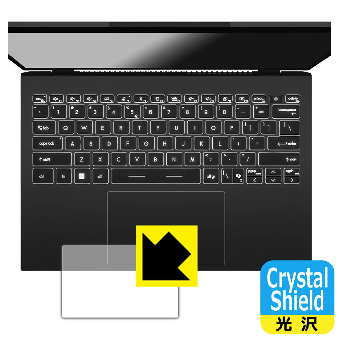 対応機種●対応機種 : MSI Prestige 13 AI+ Evo A2VM (A2VMG) / Prestige 13 AI Evo A2HM (A2HMG) 専用の商品です。●製品内容 : タッチパッド用フィルム1枚・クリーニングワ...