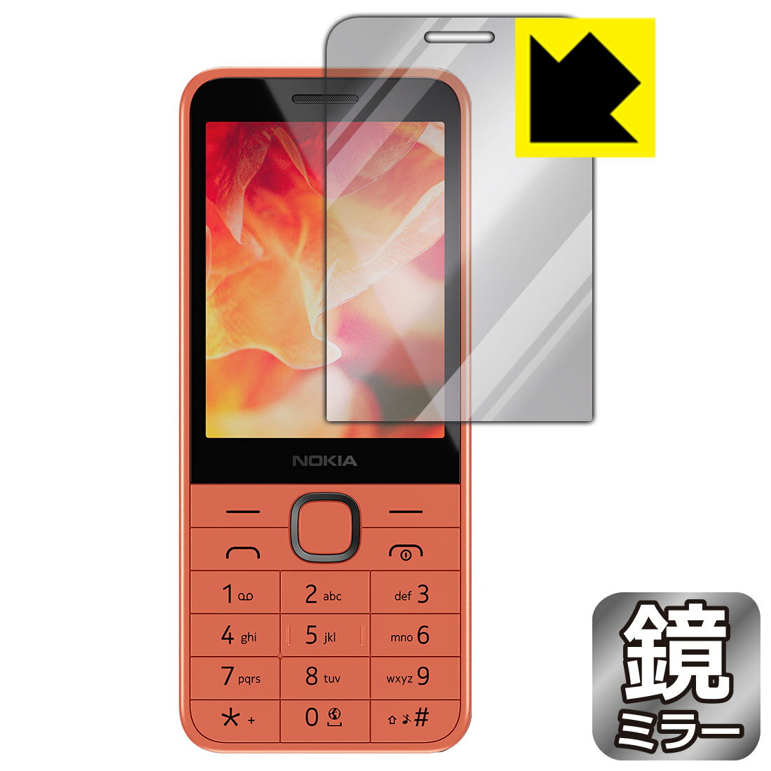 対応機種●対応機種 : Nokia 215 4G (2024)専用の商品です。●製品内容 : 画面用フィルム1枚・クリーニングワイプ1個●画面が消えると鏡になり、さりげなく身だしなみチェック！のぞき見防止にも！『ミラータイプの保護フィルム』...