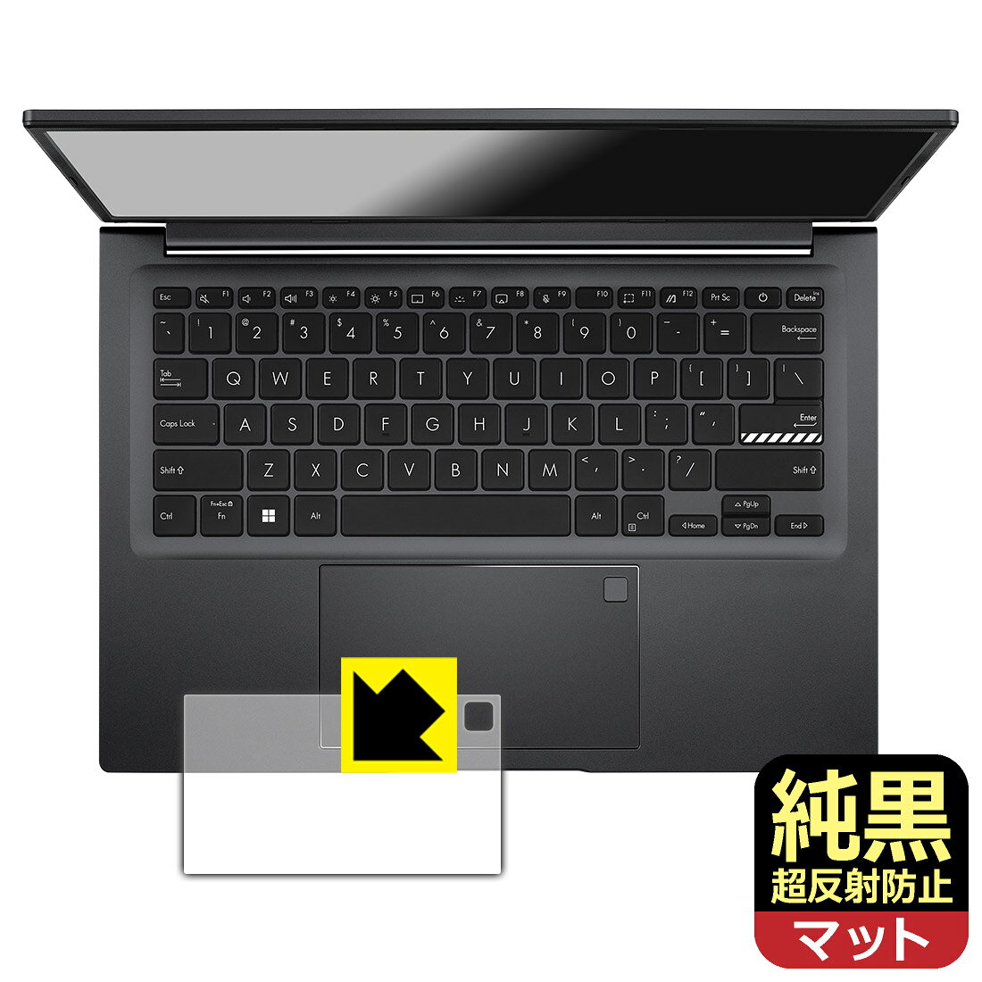 対応機種●対応機種 : ASUS Vivobook 14 (X1405VA / X1405ZA) 【指紋認証センサーあり版】専用の商品です。　　※タッチパッド上に指紋認証センサー部分があるため、穴を開けています。●製品内容 : タッチパッド...