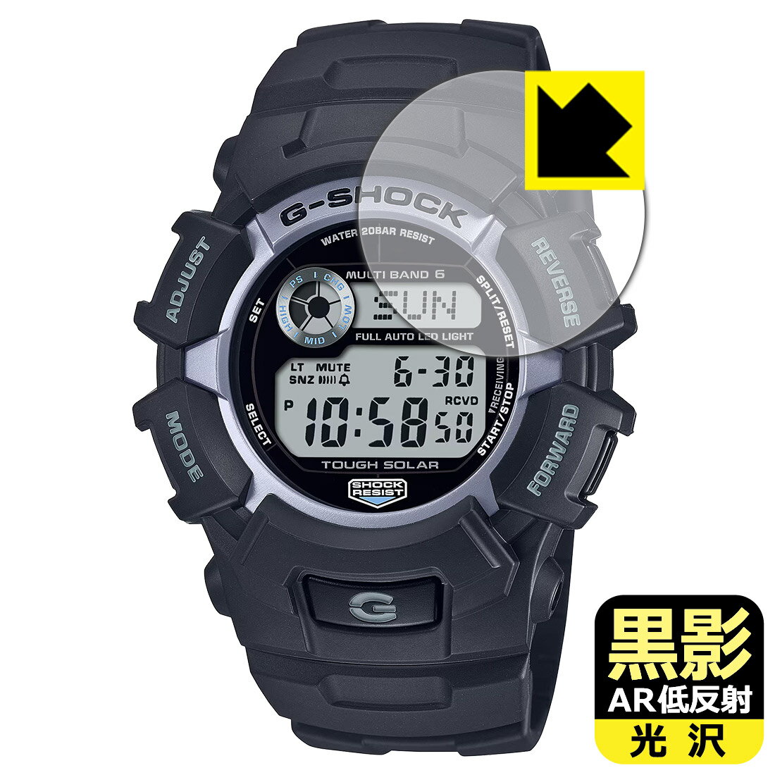 対応機種●対応機種 : CASIO G-SHOCK GW-2320シリーズ専用の商品です。●製品内容 : 風防用フィルム1枚・クリーニングワイプ1個●黒影【AR低反射・光沢】フィルムは、通常フィルムとは異なり、光学的に映り込みを抑制するフィ...