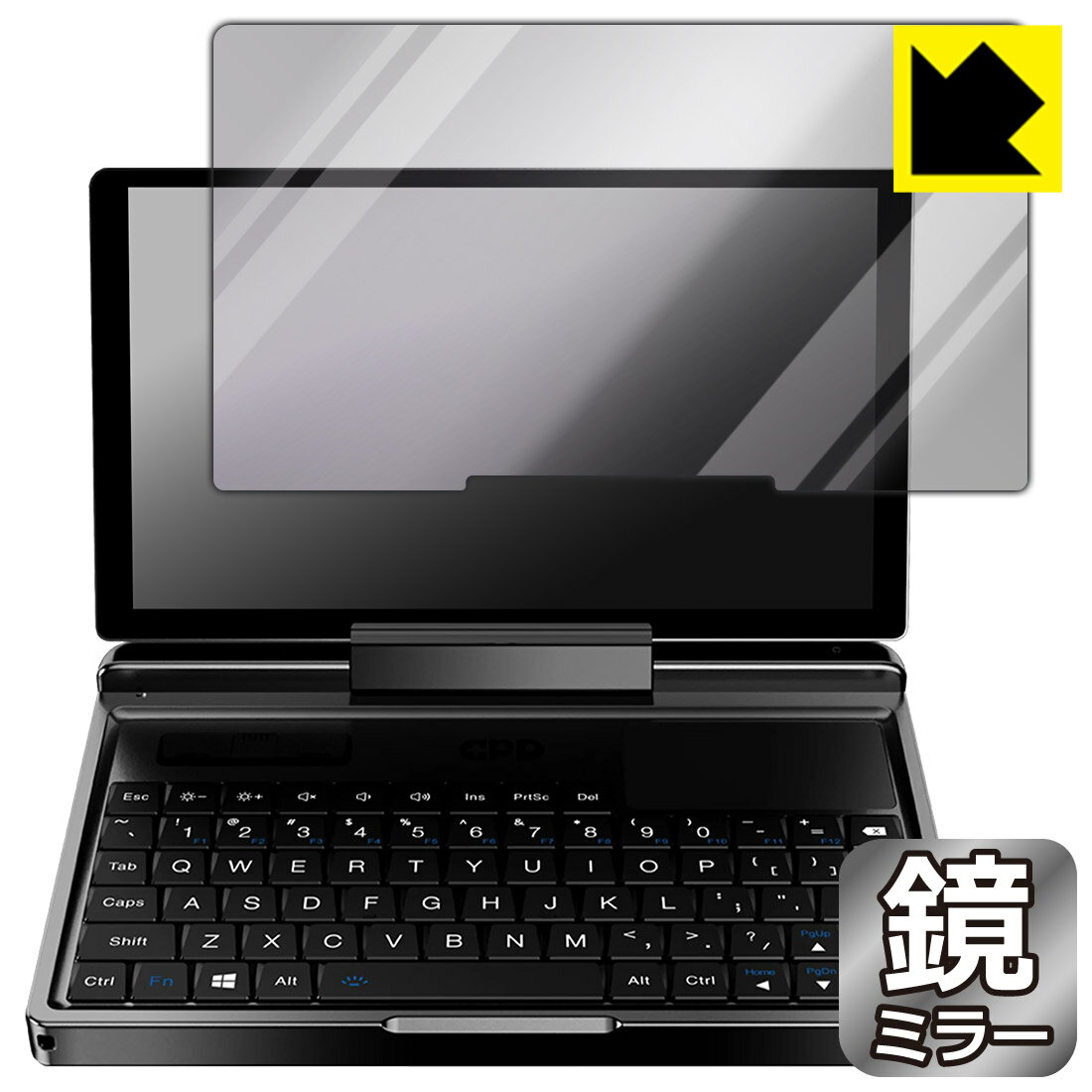 対応機種●対応機種 : GPD MicroPC 2専用の商品です。●製品内容 : 画面用フィルム1枚・クリーニングワイプ1個●画面が消えると鏡になり、さりげなく身だしなみチェック！のぞき見防止にも！『ミラータイプの保護フィルム』●安心の国産...