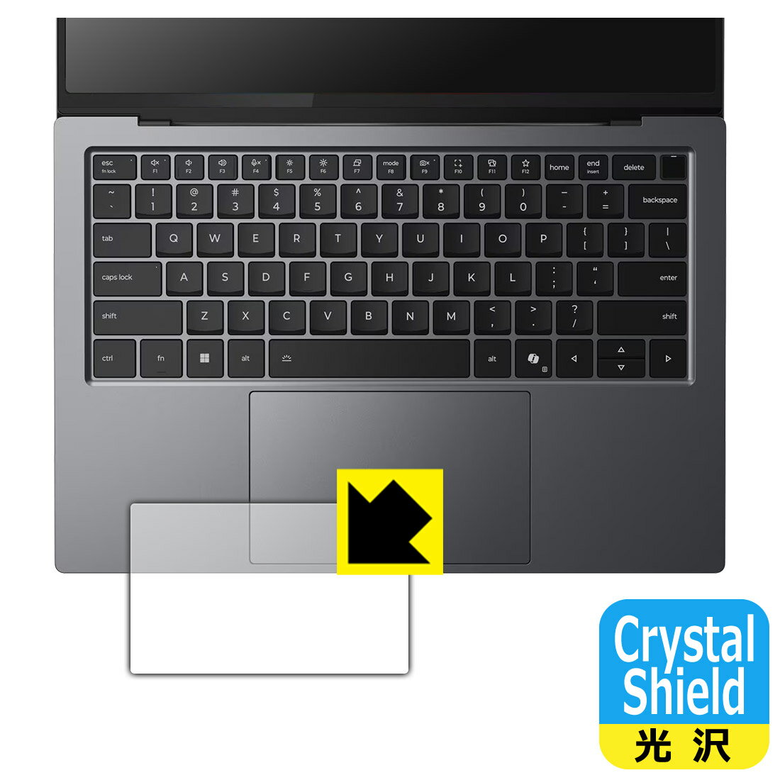 対応機種●対応機種 : Lenovo ThinkPad X9 14 Gen 1 Aura Edition (14型 Intel) 専用の商品です。●製品内容 : タッチパッド用フィルム1枚・クリーニングワイプ1個●「Crystal Shie...