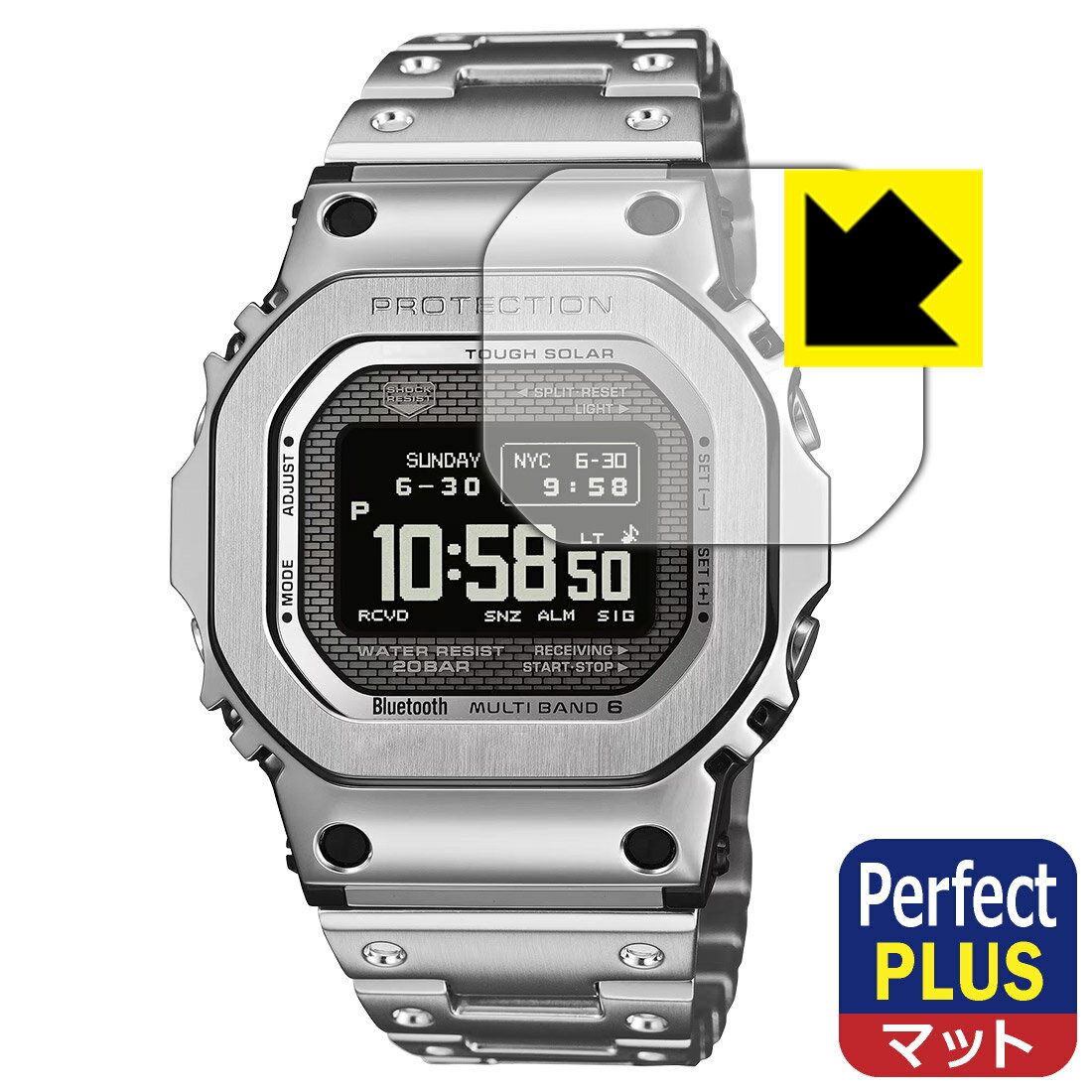 対応機種●対応機種 : CASIO G-SHOCK FULL METAL GMW-BZ5000 シリーズ 専用の商品です。●製品内容 : 風防用フィルム1枚・クリーニングワイプ1個●「Perfect Shield Plus」は画面の反射を強...