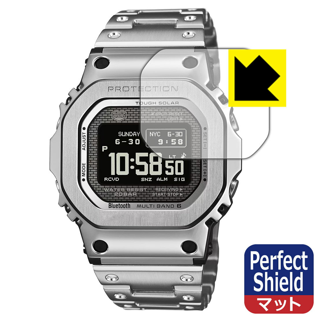 対応機種●対応機種 : CASIO G-SHOCK FULL METAL GMW-BZ5000 シリーズ 専用の商品です。●製品内容 : 風防用フィルム1枚・クリーニングワイプ1個●「Perfect Shield」は画面の反射を抑え、指のす...