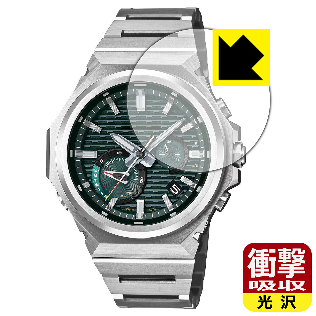 対応機種●対応機種 : CASIO G-SHOCK G-STEEL GST-B1000 シリーズ 専用の商品です。●製品内容 : 風防用フィルム1枚・クリーニングワイプ1個●特殊素材の衝撃吸収層が外部からの衝撃を吸収し、機器へのダメージをや...