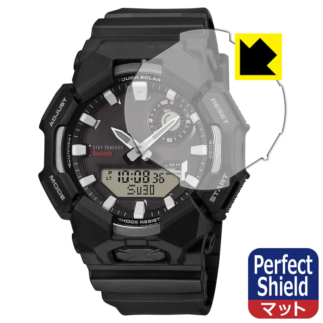 対応機種●対応機種 : CASIO G-SHOCK ANALOG-DIGITAL GA-B010 シリーズ 専用の商品です。●製品内容 : 風防用フィルム1枚・クリーニングワイプ1個●「Perfect Shield」は画面の反射を抑え、指の...
